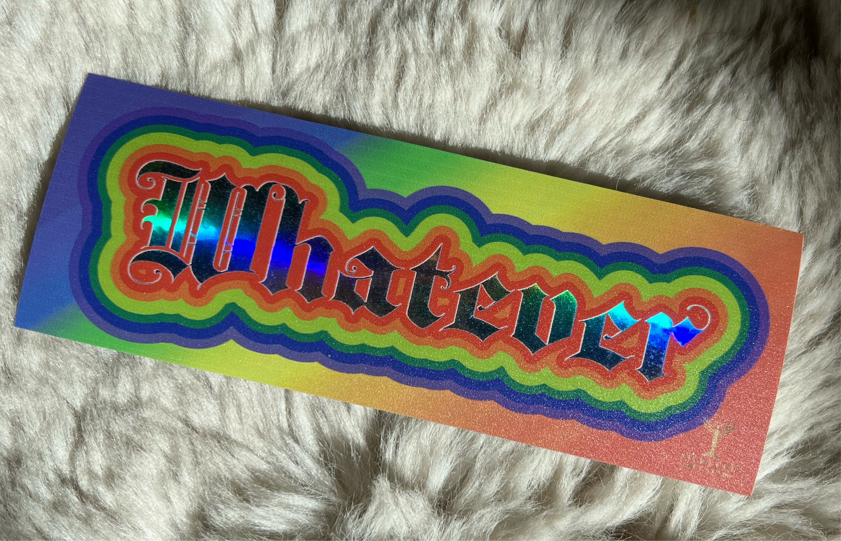 WHATEVER sticker – Night God of Sky